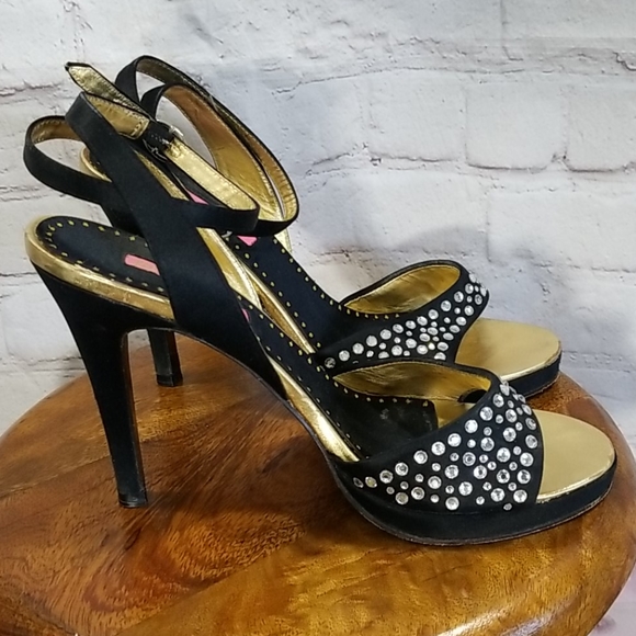 Betsey Johnson | Shoes | Betsey Johnson Sequined Heels | Poshmark